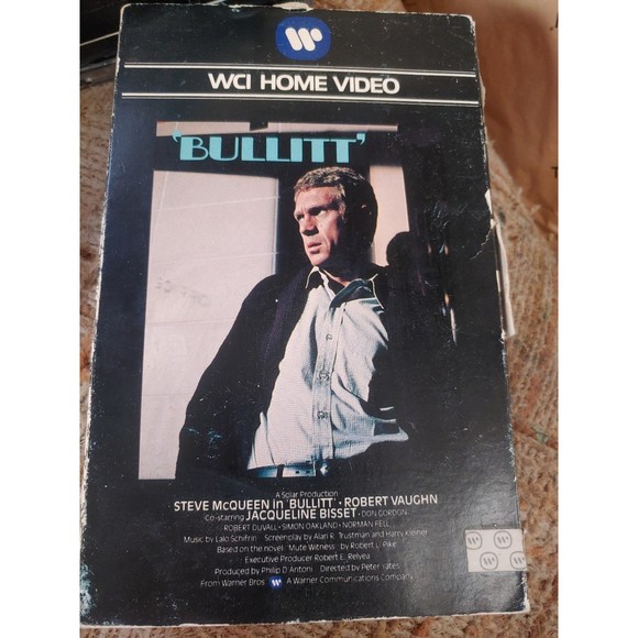 Warner Bros. | Media | Bullitt Beta Not Vhs Wci 98 Big Box Steve Mcqueen Betamax Rare Vhtf ...